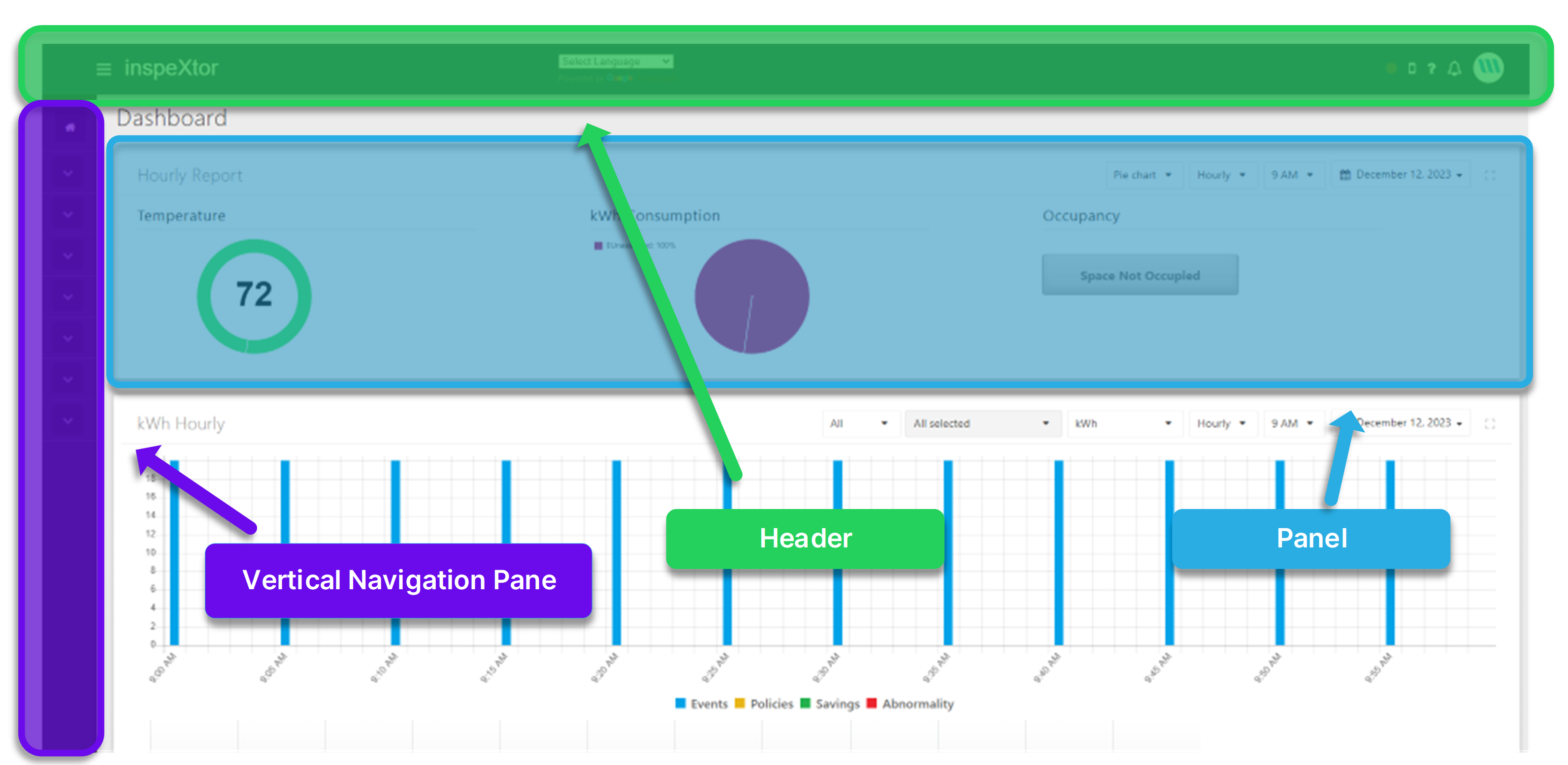 Inspextor UI Guide: UI Structure Overview – MHT Technologies